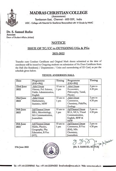 All News and Updates - Welcome to MCC